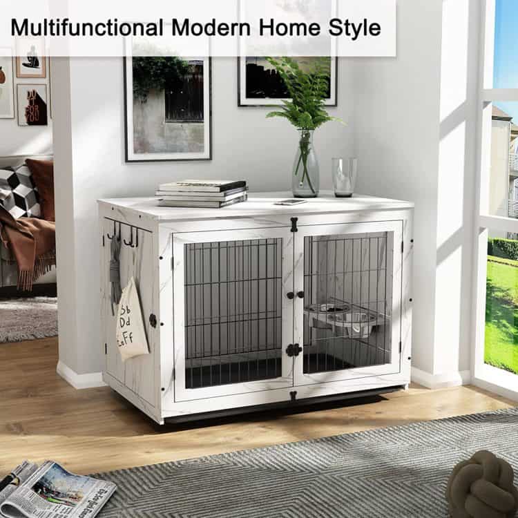 14 Amazing Furniture Dog Crates To Upgrade You And Your Pup's Space ...