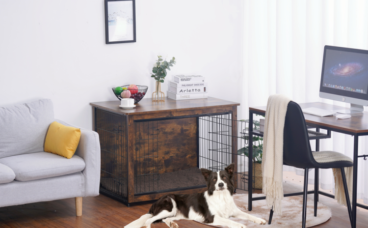 14 Amazing Furniture Dog Crates To Upgrade You And Your Pup's Space ...